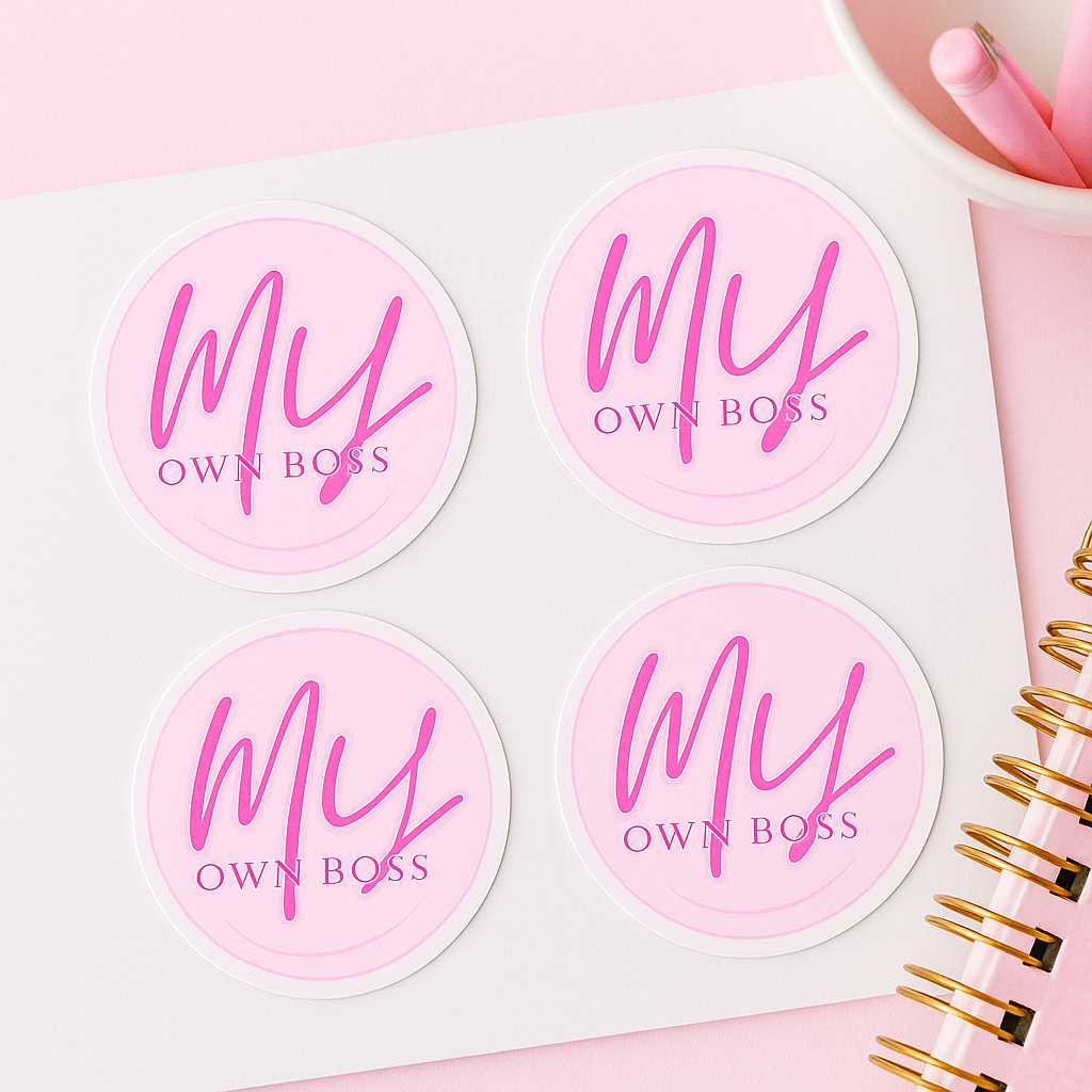 LOGO STICKERS – My Own Boss